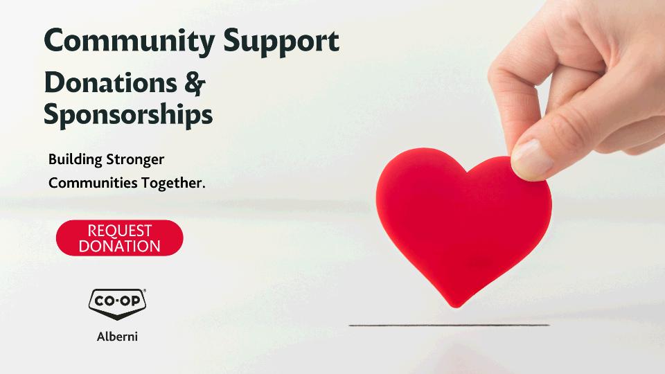 Community Support - Donation & Sponsorship Request Form | Alberni Co-op